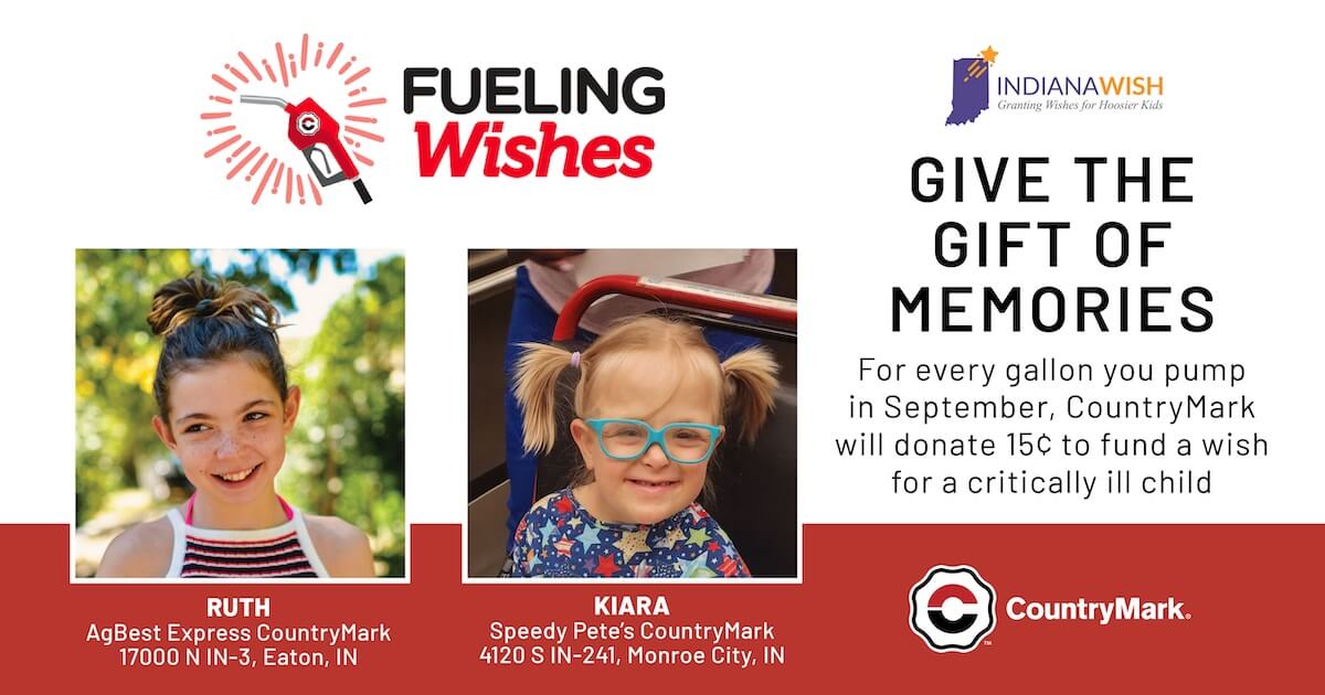 CountryMark Fuel Stations Kick Off Fueling Wishes Fundraiser to Help Hoosier Children | CountryMark